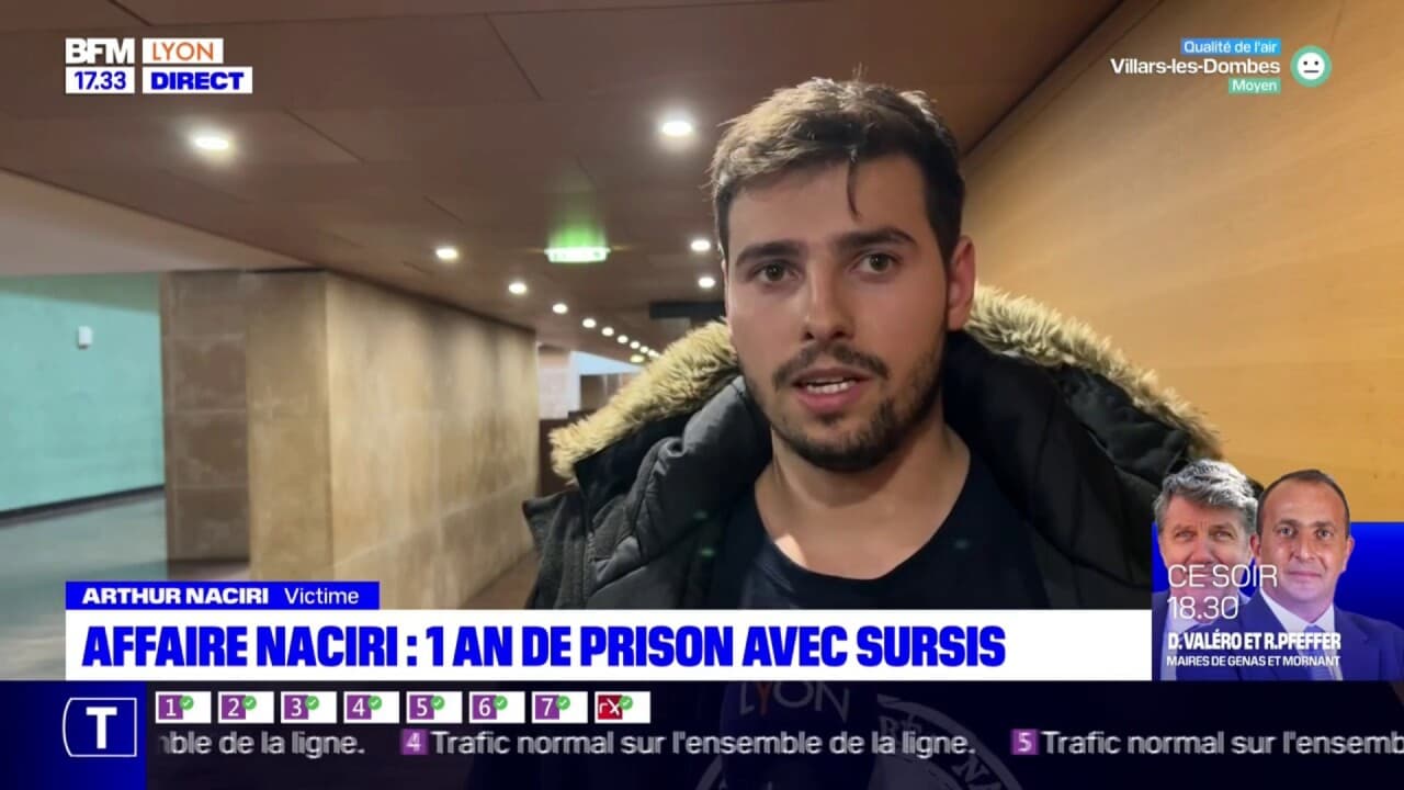 Affaire Naciri : 1 an de prison avec sursis