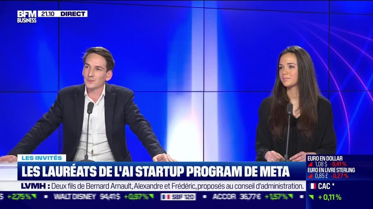 Les lauréats de l'AI Startup Program de Meta - 25/01