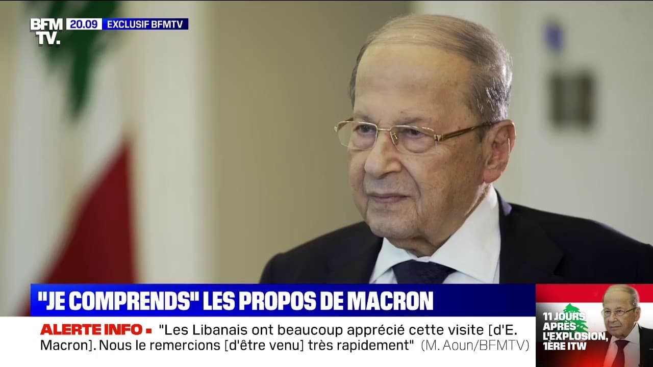 Michel Aoun: "Lorsque quelqu’un vient pour tendre la main, cela ne s ...