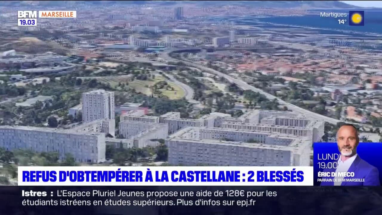 La Castellane: deux CRS blessés après un refus d'obtempérer