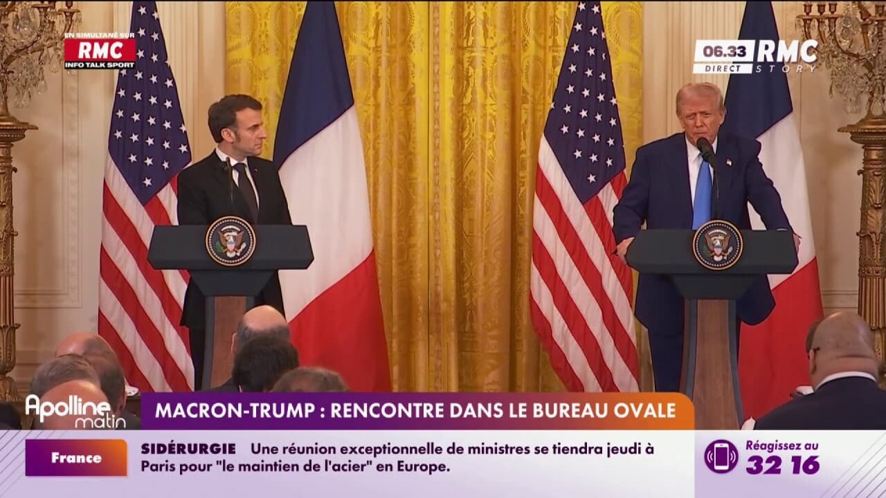 Ukraine, Russie, accord de paix... La rencontre entre Emmanuel Macron et Donald Trump à Washington