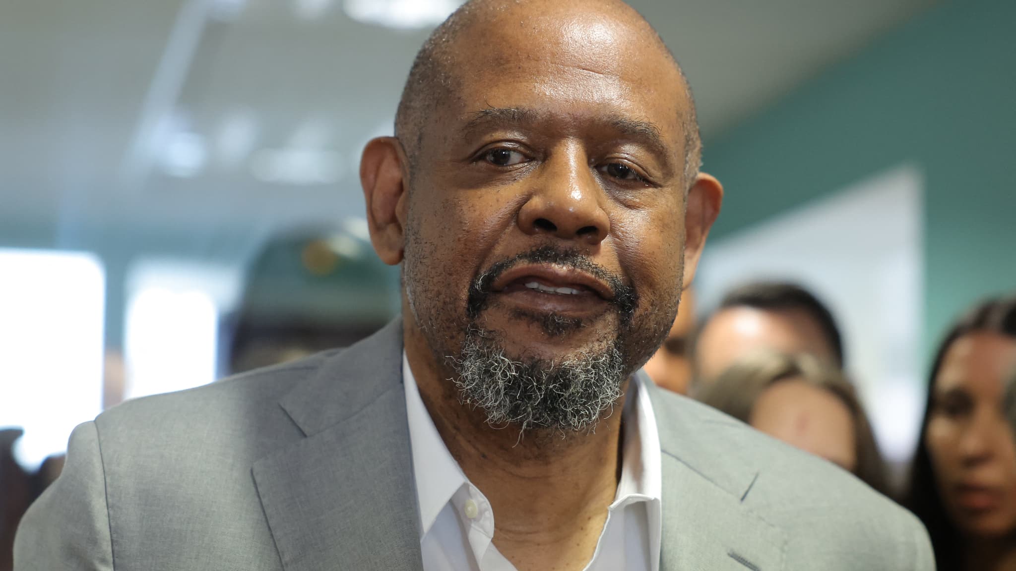 L'acteur hollywoodien Forest Whitaker inaugure un centre de formation ...