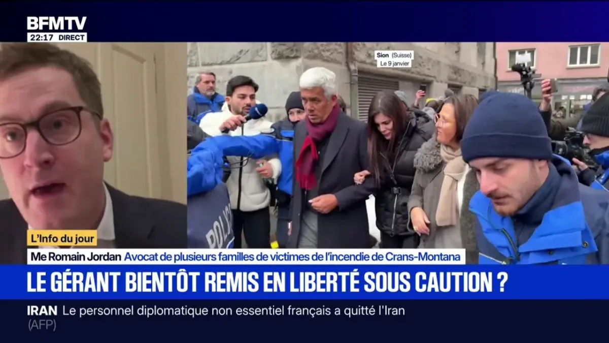 Crans-Montana: "Il faut que l'enquête avance [...] il faut que des ...