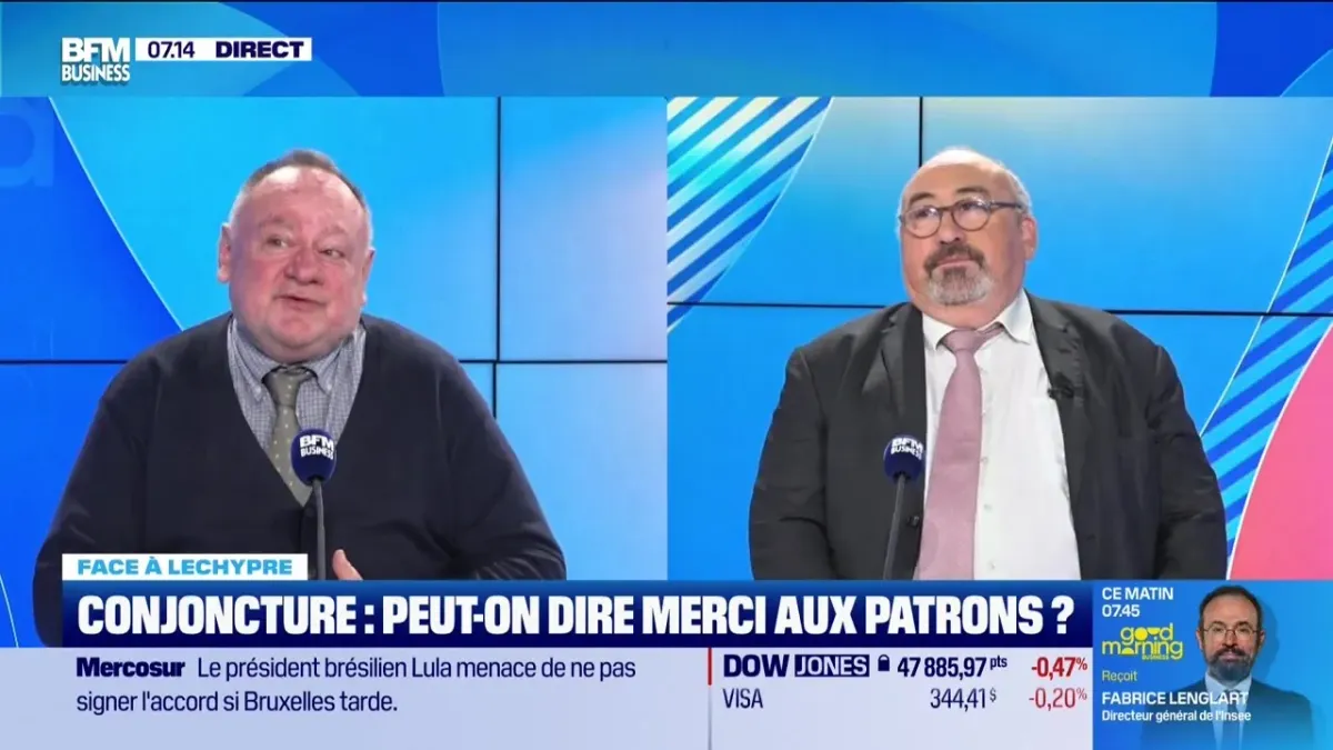 Emmanuel Lechypre face à Jean-Marc Daniel : Conjoncture, peut-on dire ...