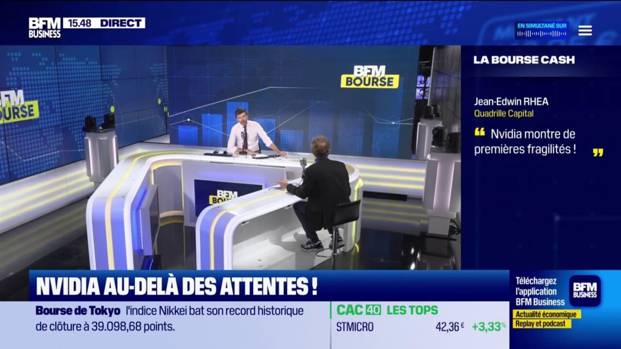 Nvidia ouvre en hausse de 11%