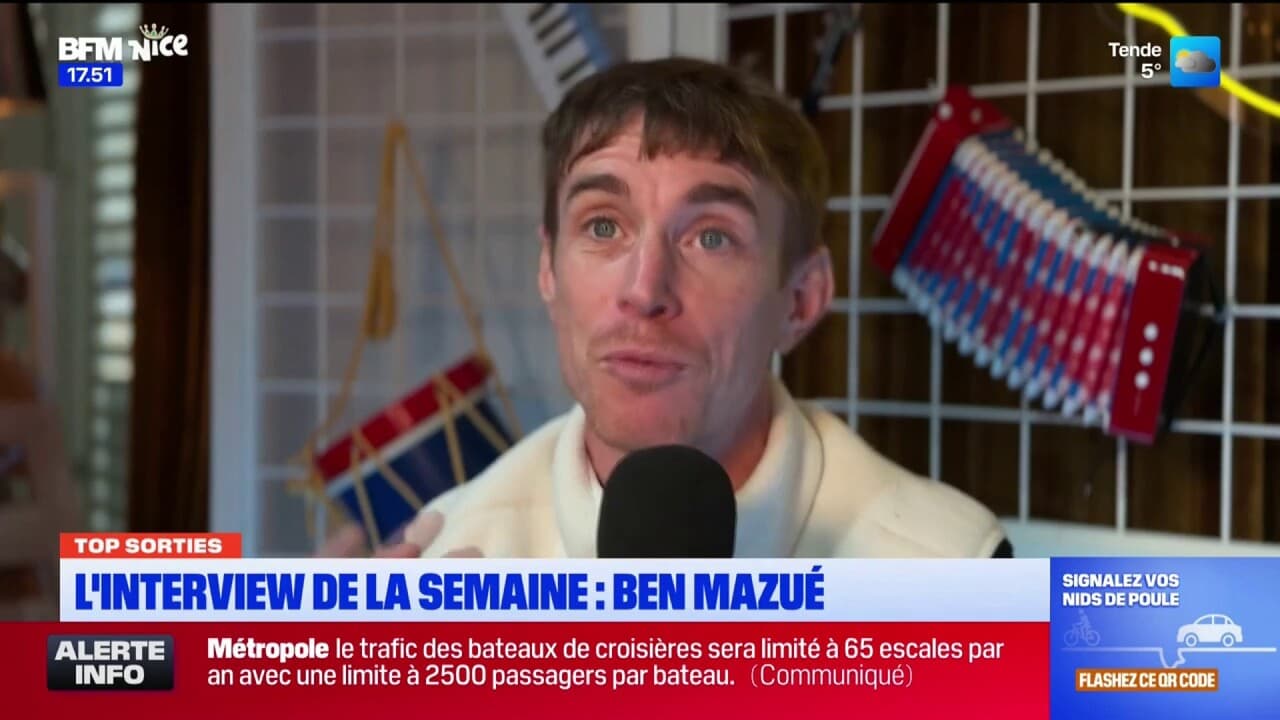 Top sorties: le chanteur Ben Mazué revient sur le lien qu'il entretient ...