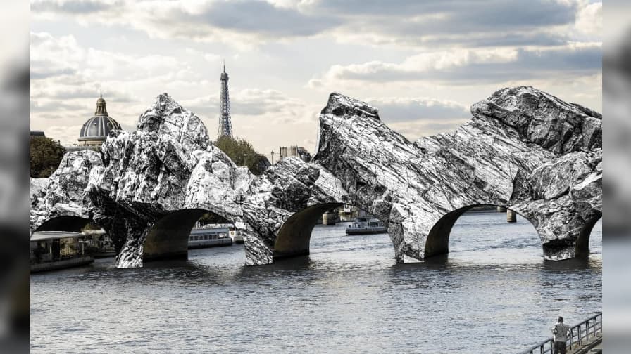 Paris: le Pont-Neuf habillé "en grotte" en septembre, un hommage à ...