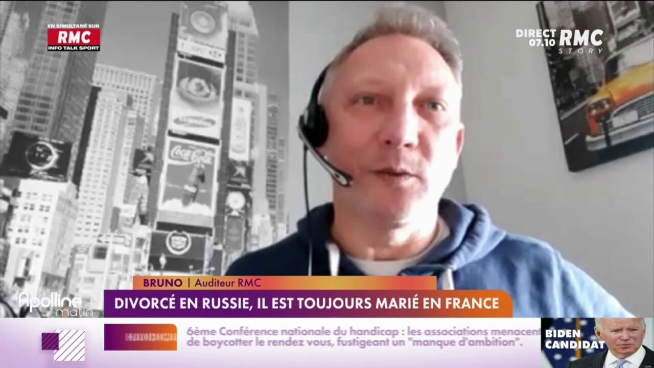 Bruno, marié à une Russe et dont il n'arrive pas à acter le divorce en ...