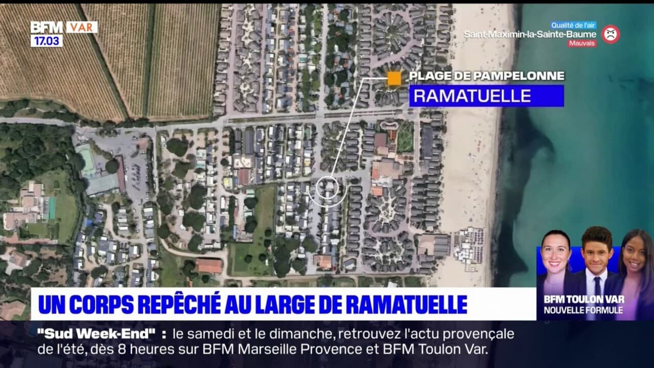 Var: un corps repêché au large de Ramatuelle