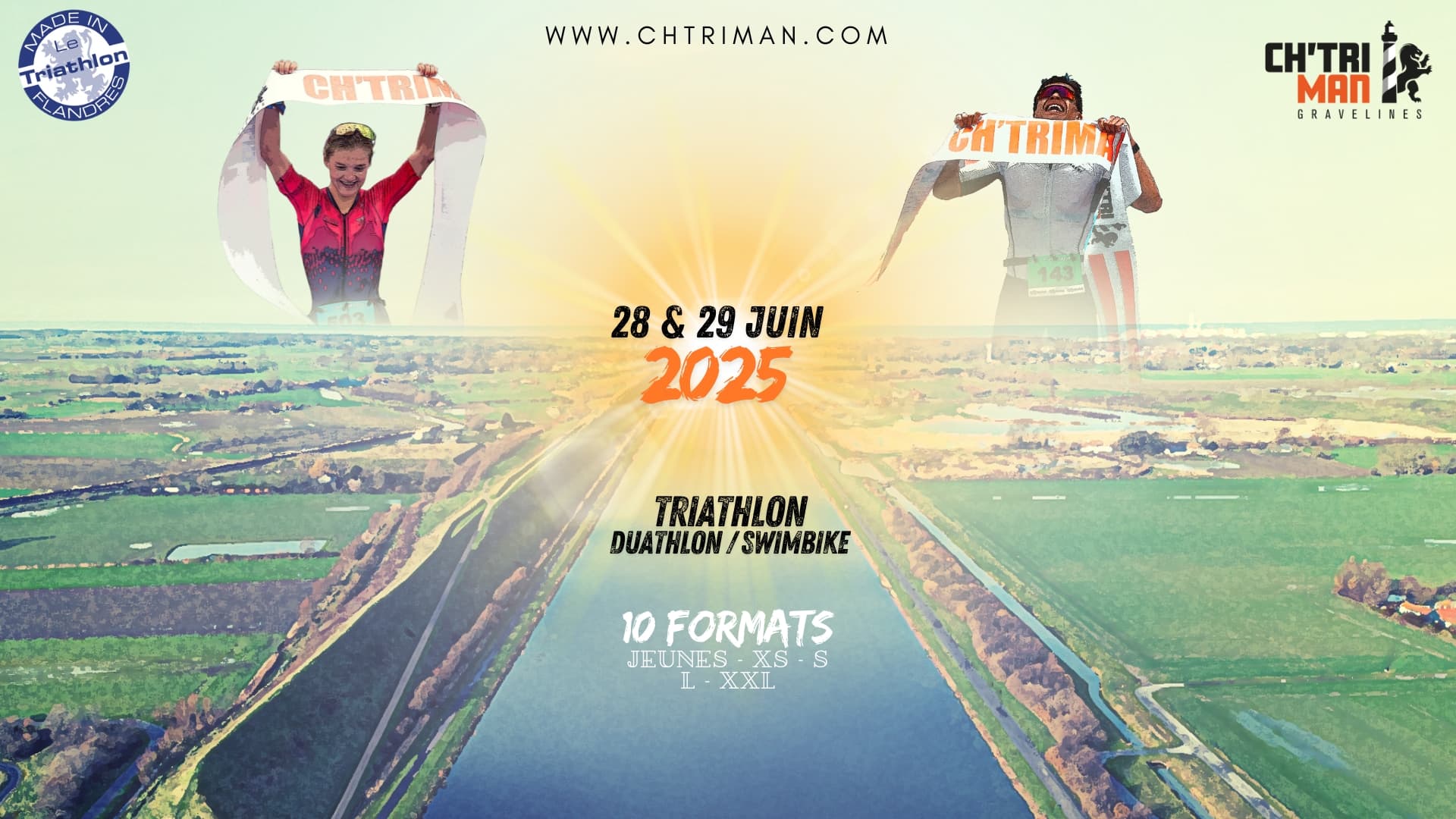 L'édition 2025 du Ch'tri Man de Gravelines en partenariat avec BFM ...