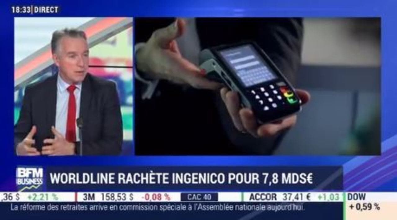 Worldline rachète Ingenico pour 7,8 milliards d'euros - 03/02