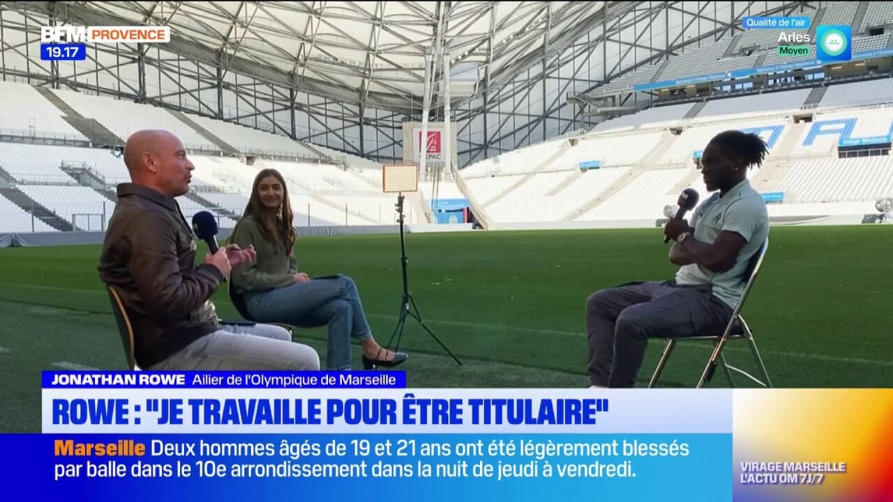 OM: Jonathan Rowe confie ses premières impressions sur le Vélodrome