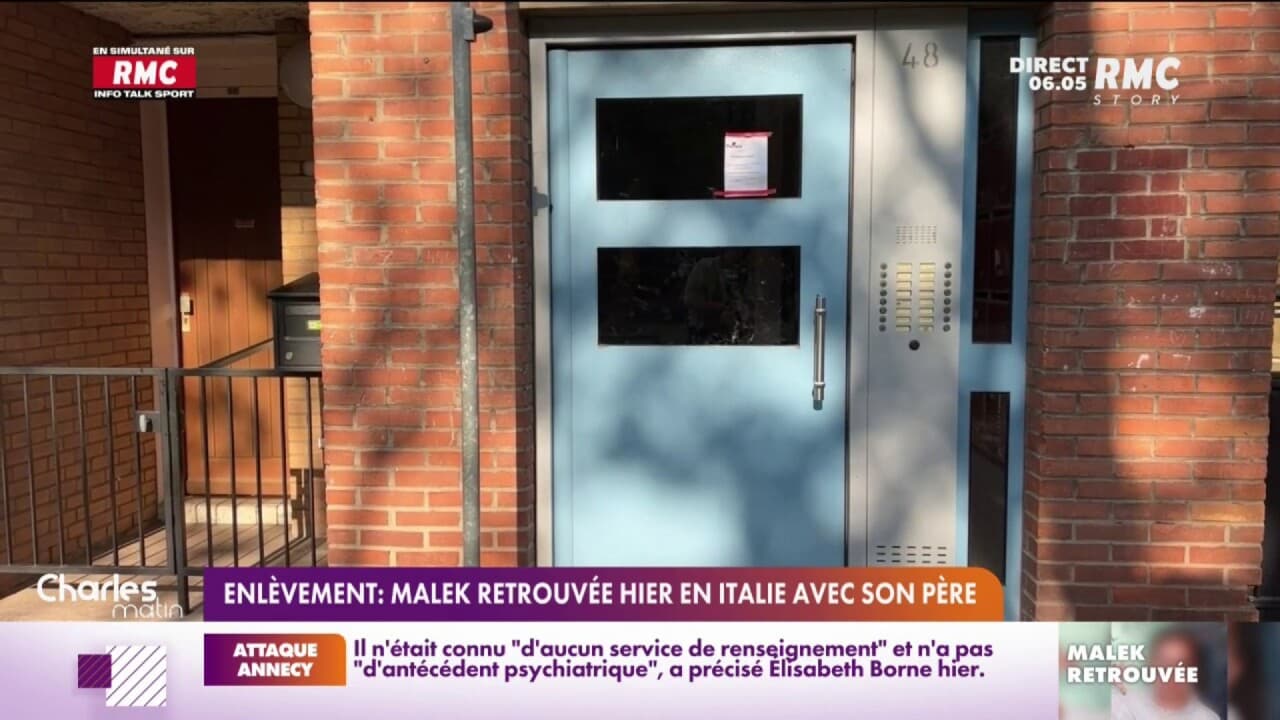 Enlèvement: Malek retrouvée hier en Italie avec son père