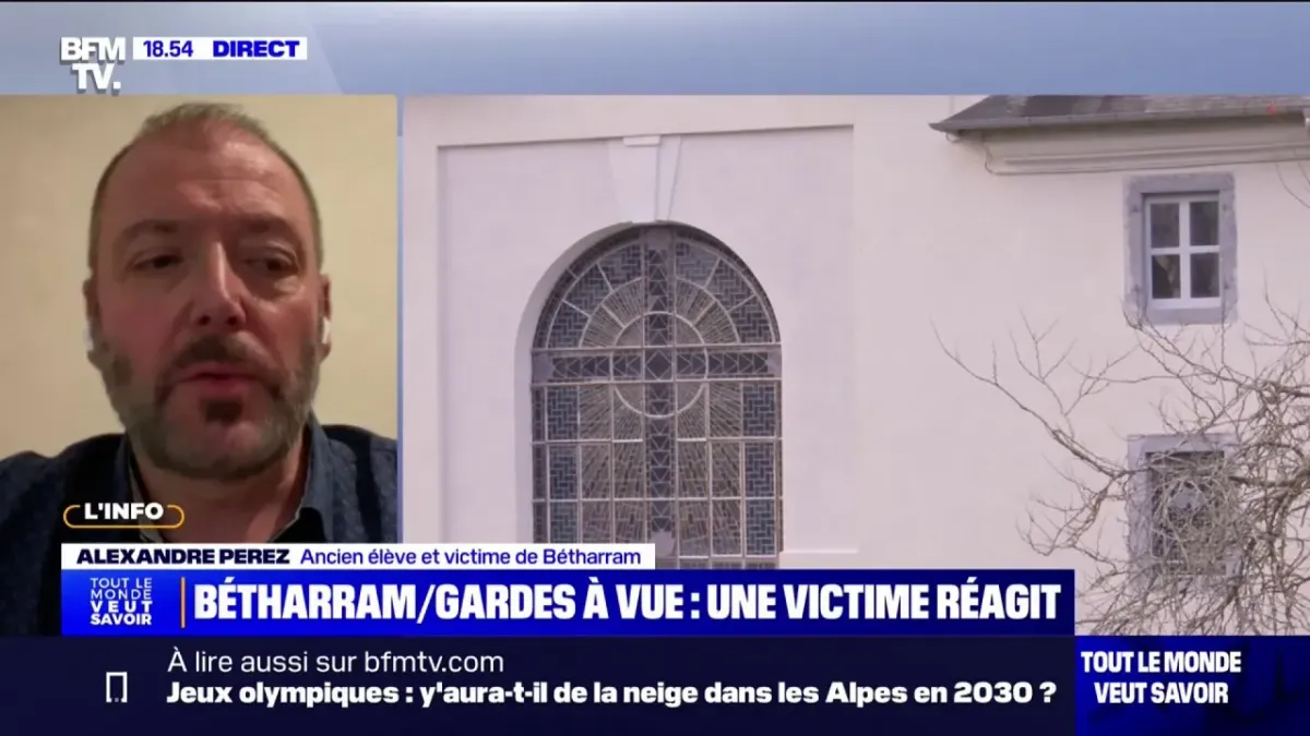 "Bétharram, c'est le temple de la violence": Alexandre Perez, ancien élève et victime d ...