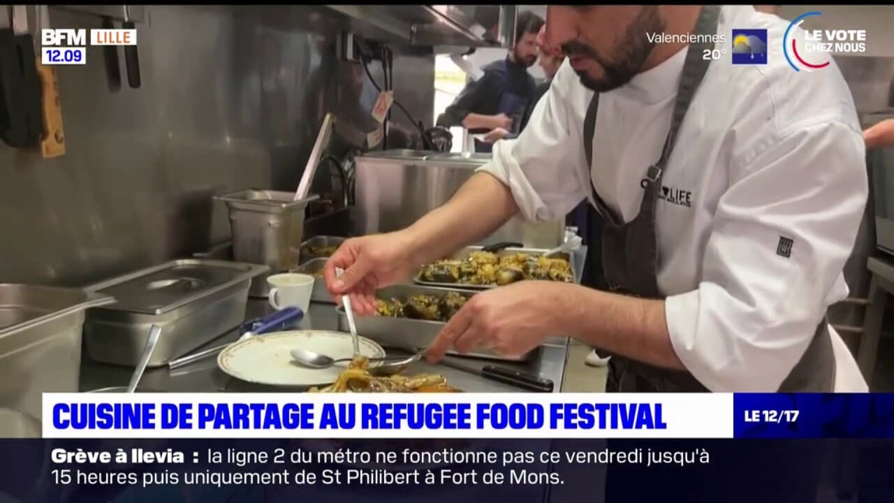 Lille: chefs et cuisiniers réfugiés se réunissent lors du Refugee Food ...