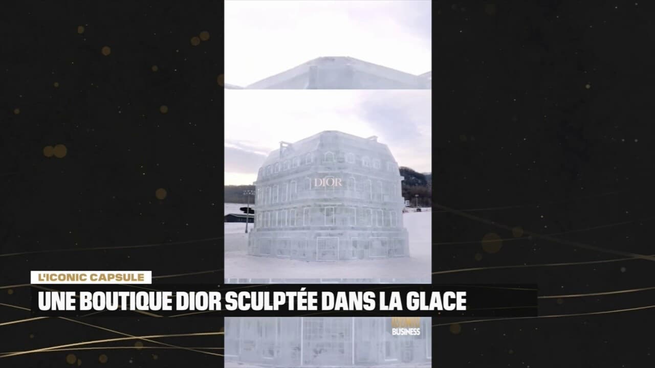 L'Iconic Capsule - Une boutique Dior sculptée dans la glace - 24/02/23
