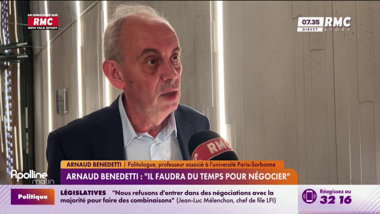 Démission de Gabriel Attal : Pour Arnaud Benedetti, "il faudra du temps ...