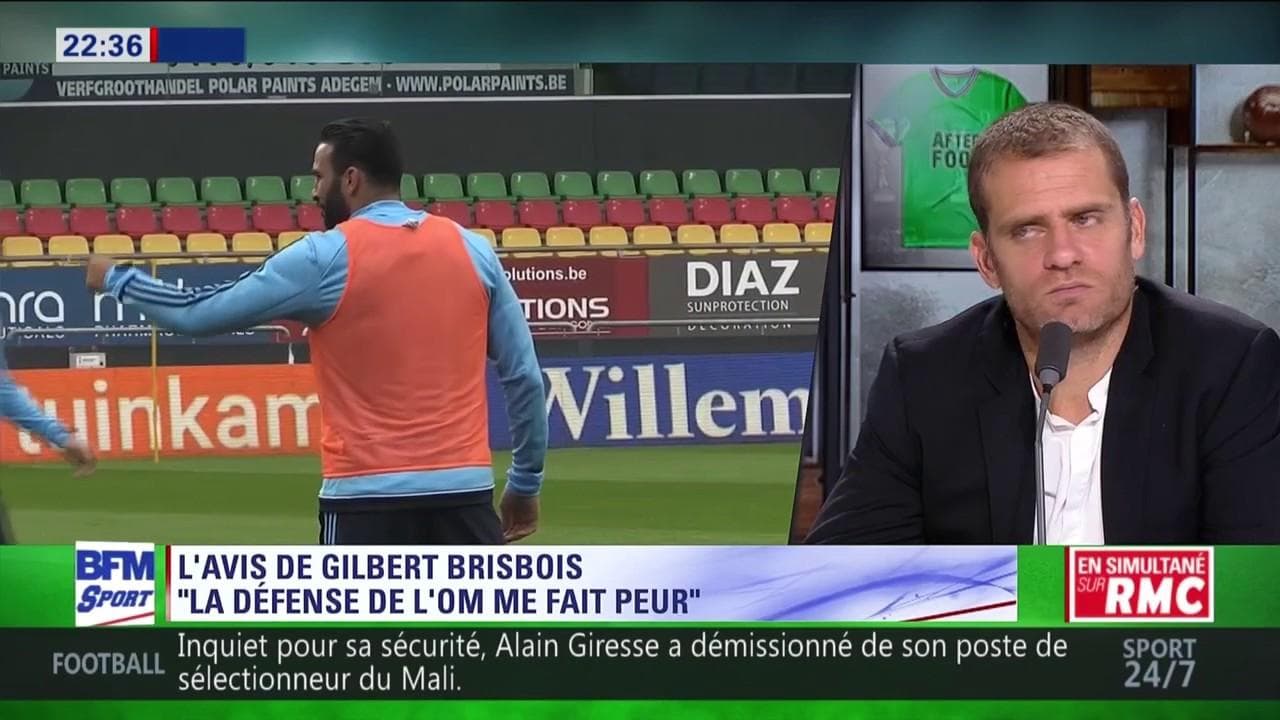 Gilbert Brisbois : "La défense de l’OM me fait peur"
