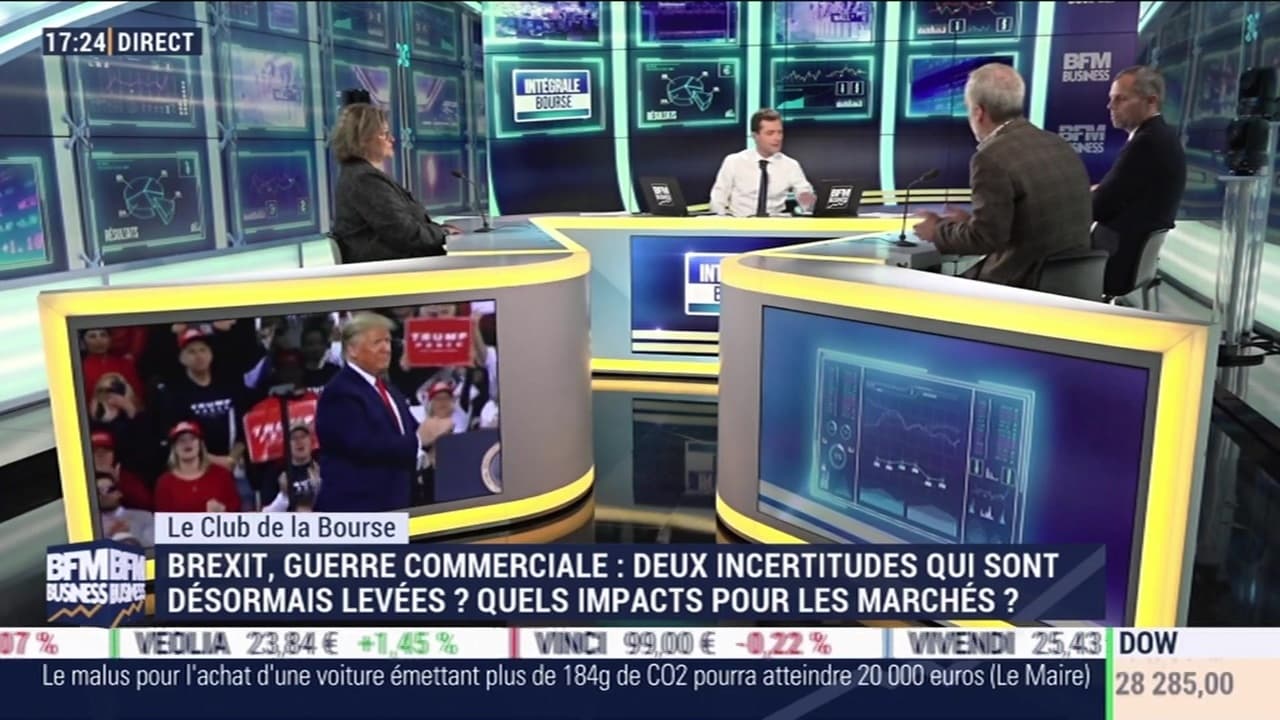 Le Club de la Bourse: Boris Johnson remet la pression sur l'Europe pour ...