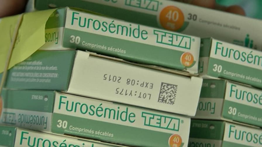 Furosémide Teva: fin de l'alerte pour les patients