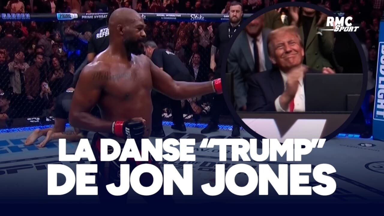 UFC : La Trump Dance de Jon Jones après sa victoire