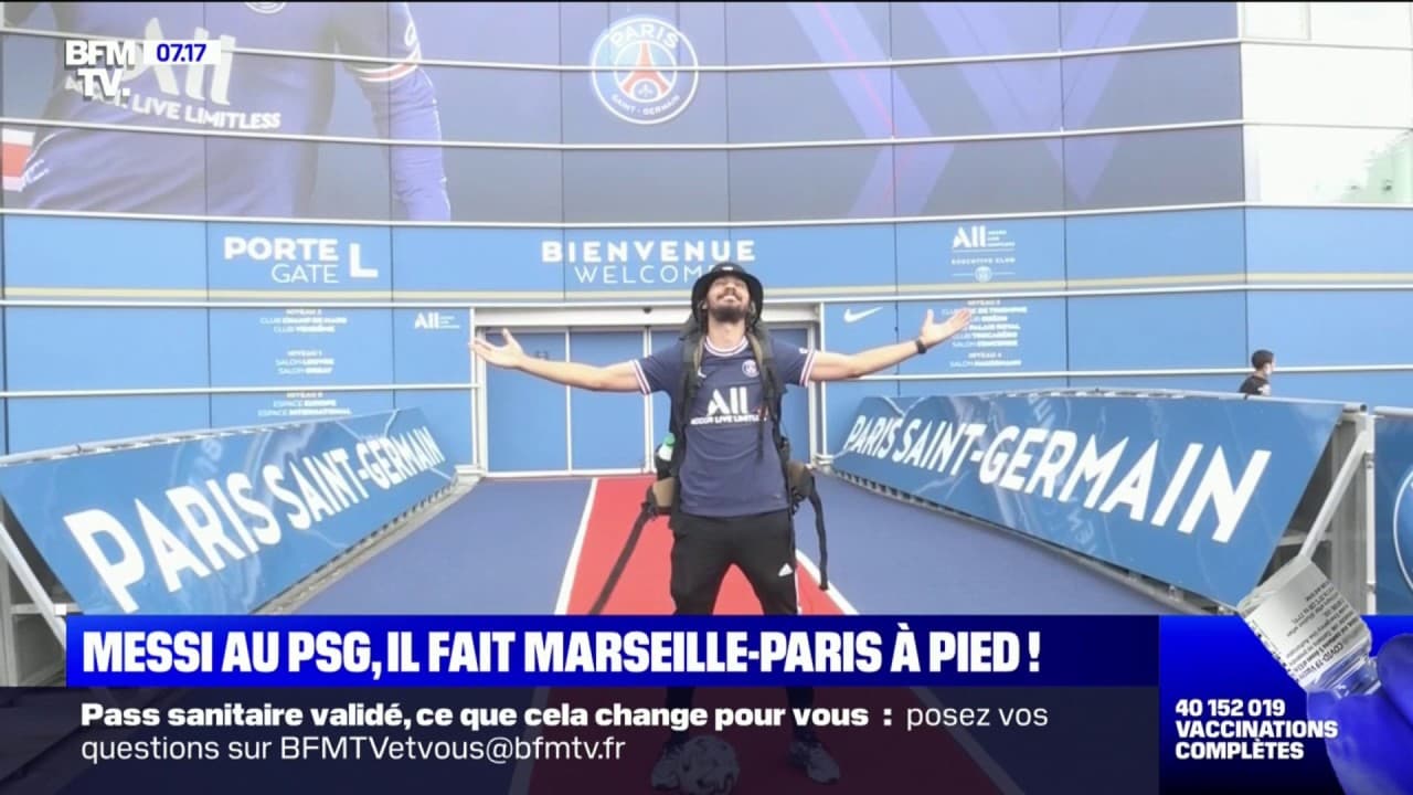 Après la signature de Lionel Messi au PSG, le youtubeur Boumé Sama ...