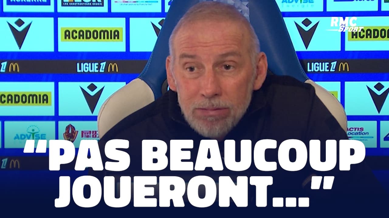 Auxerre 3-0 Brest : "S'ils avaient la tête à la C1, pas beaucoup ne joueront" recadre Roy