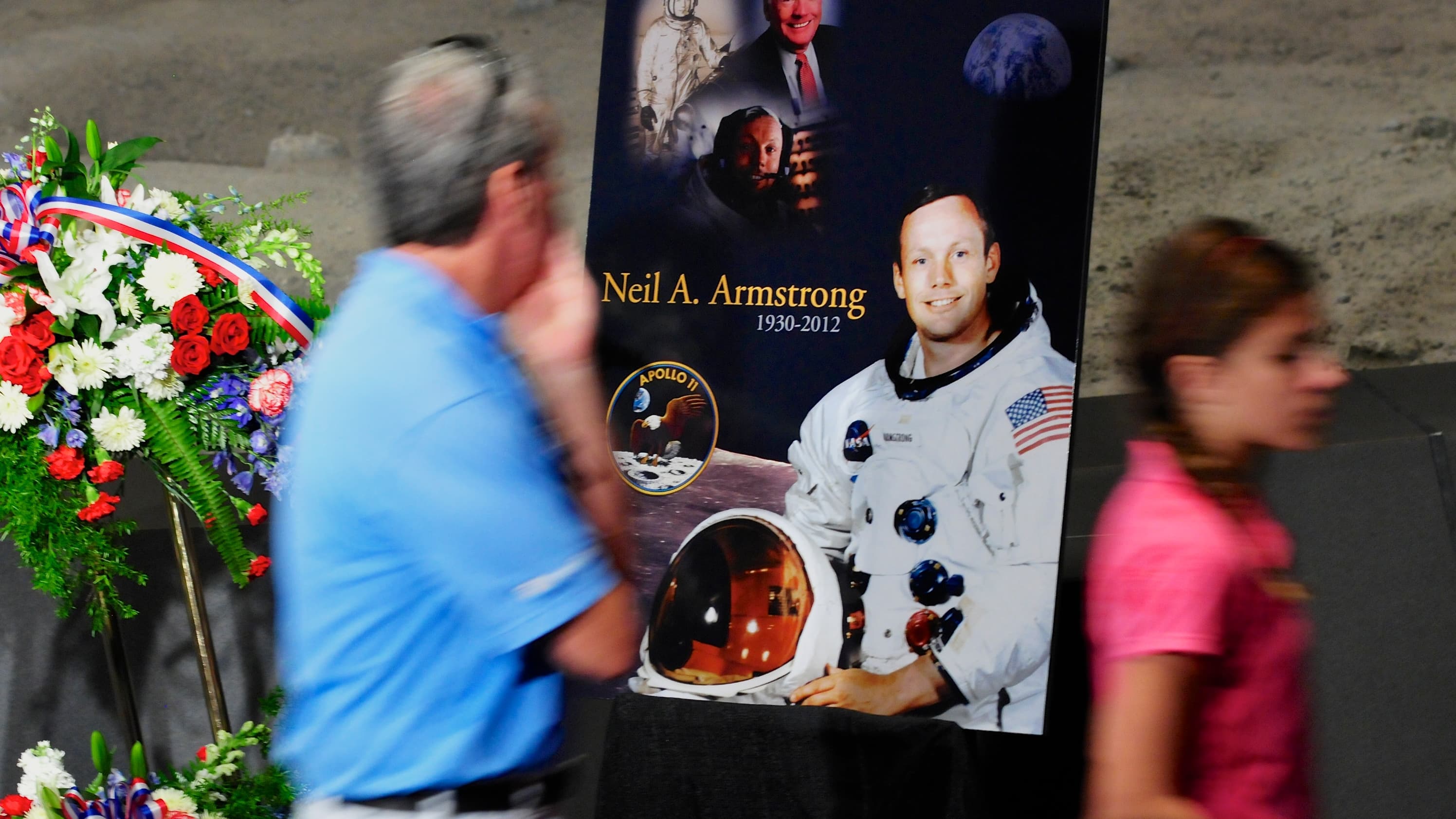 Dernier hommage rendu à Neil Armstrong