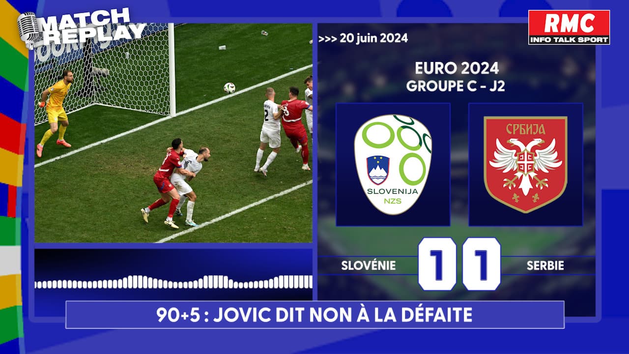 Slovénie 1 - 1 Serbie : Luka Jovic délivre le peuple serbe dans les ...