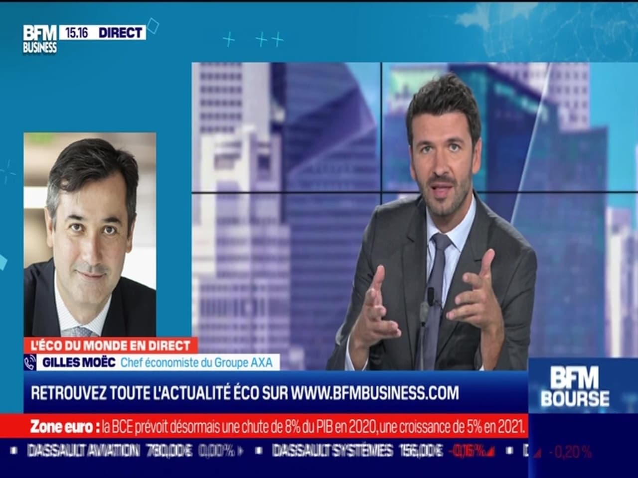 Gilles Moëc (Groupe AXA) : les banques centrales doivent-elles en faire ...