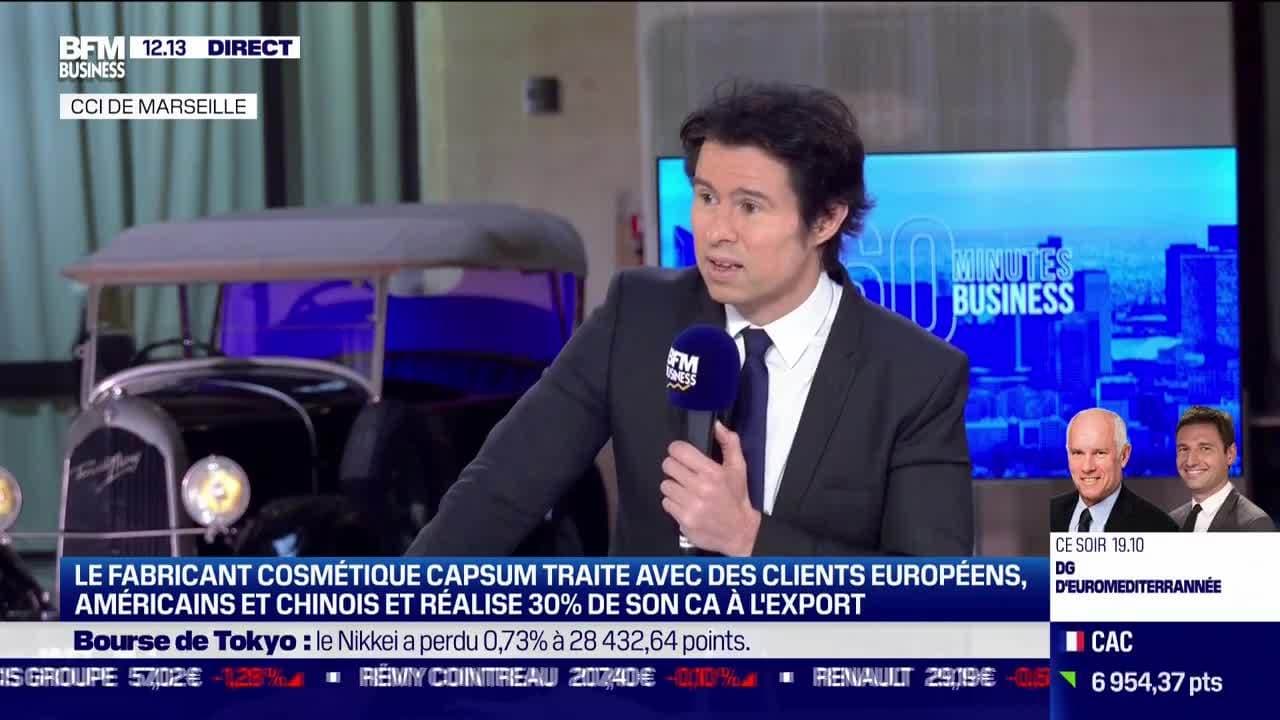 Sébastien Bardon (Capsum) : Capsum est un sous-traitant cosmétique qui ...