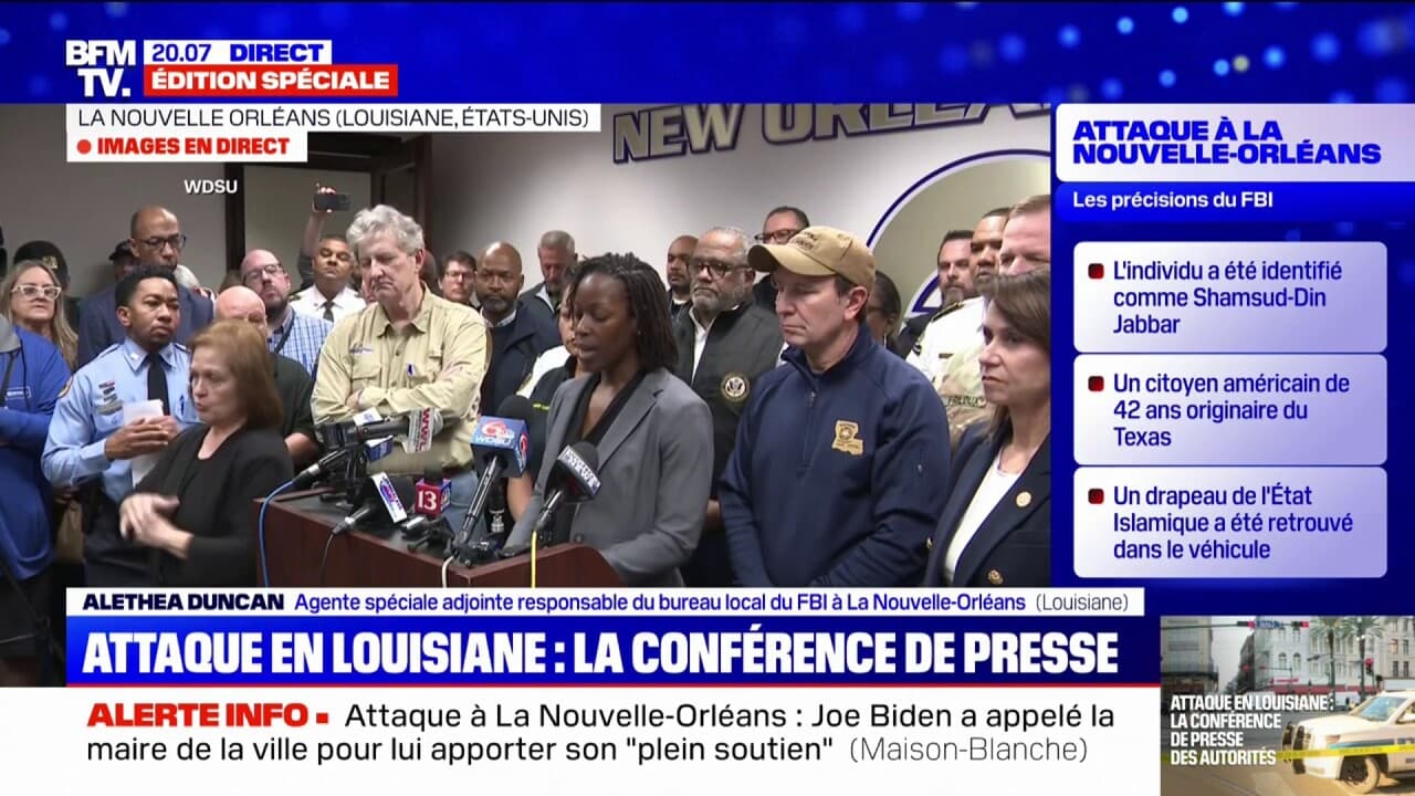 Attaque en Louisiane: "Le FBI considère que c'est une attaque ...