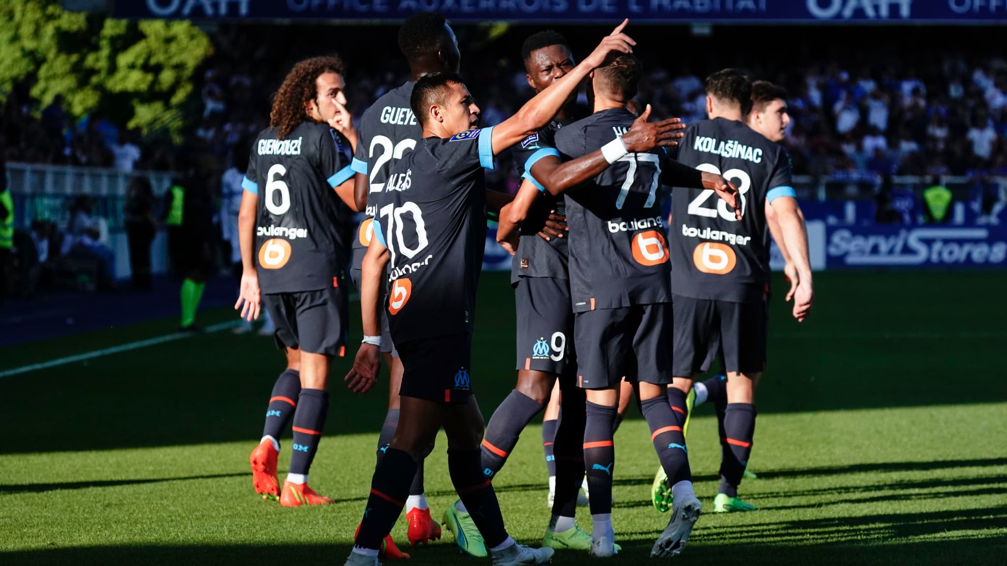 Auxerre-OM: le gros coup de Marseille qui prend provisoirement la tête ...