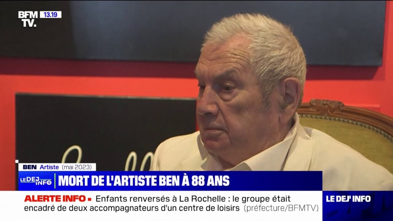 Plongez dans l'univers de l'artiste Ben, retrouvé mort chez lui à l'âge ...