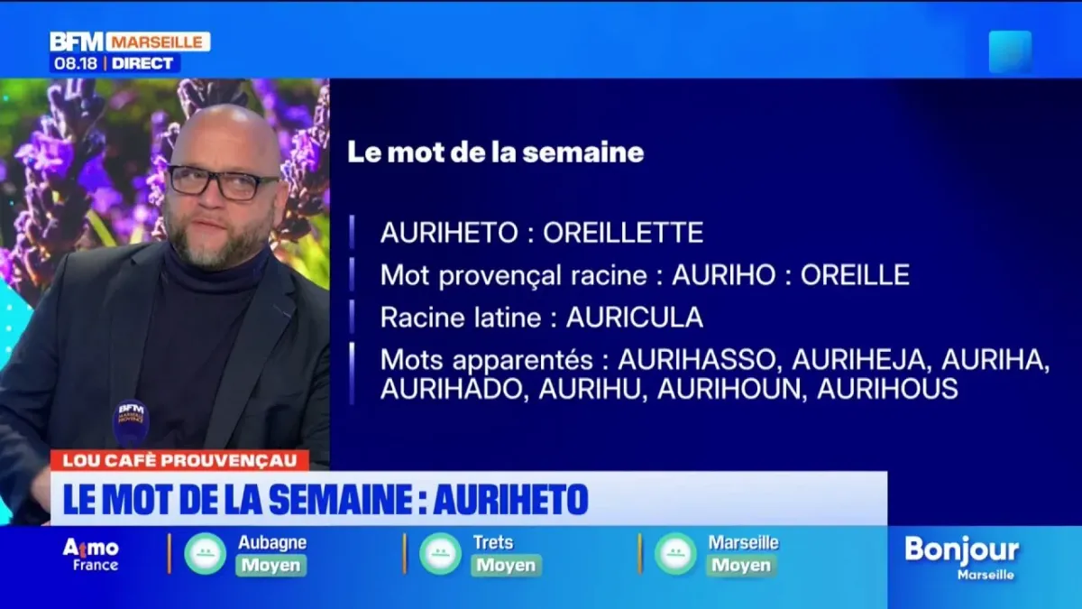 Lou Cafè Prouvençau: "Auriheto", le mot de la semaine