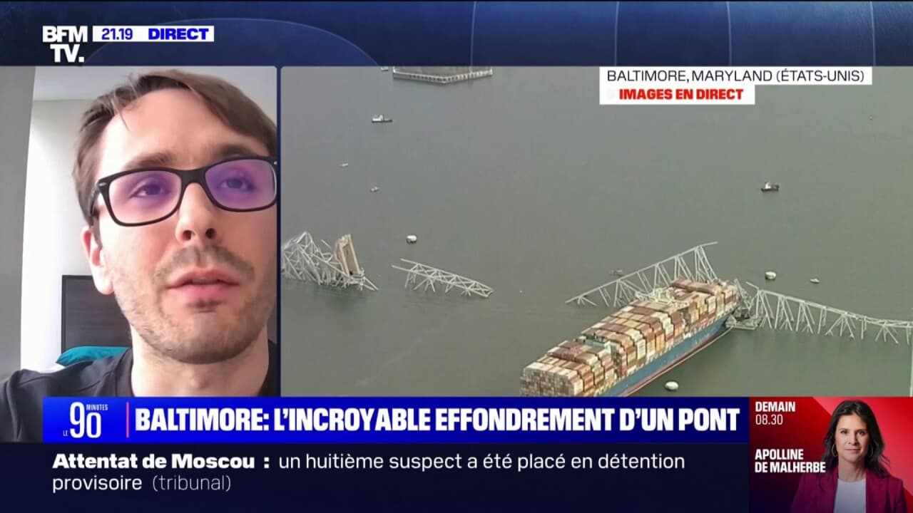 "La ville est sous le choc": Julien, français résidant à Baltimore ...