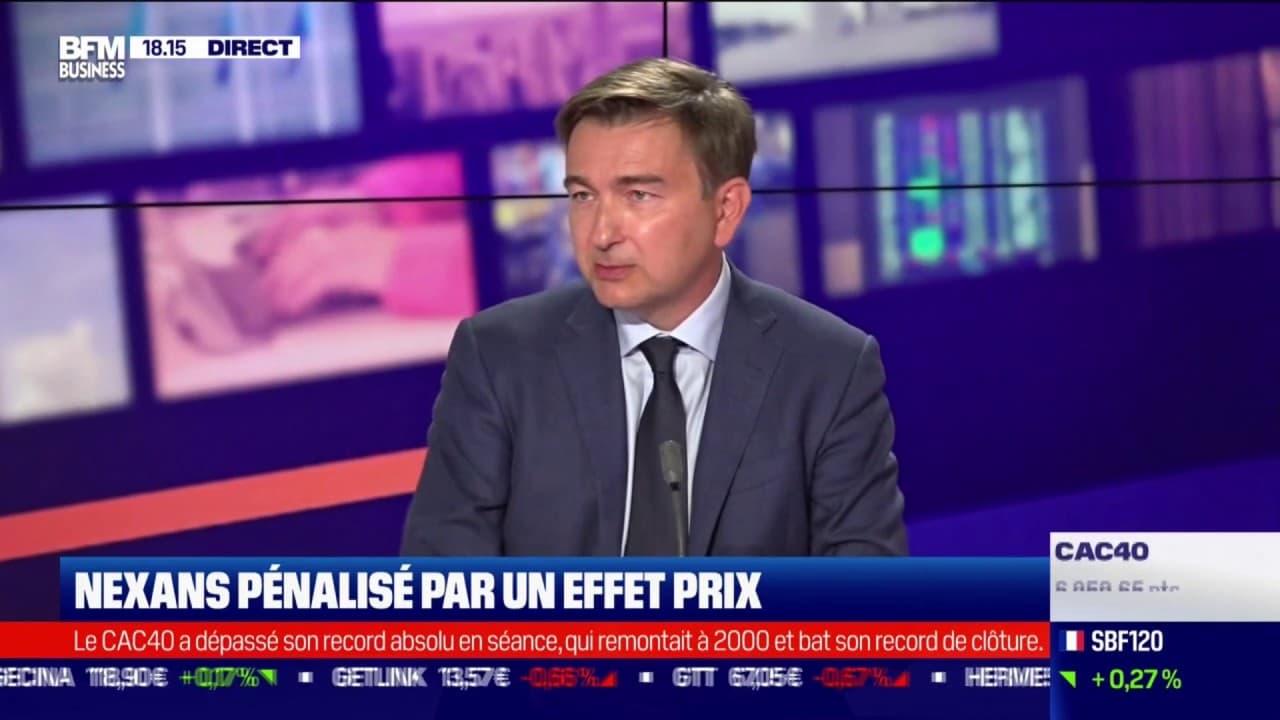Christopher Guérin (Nexans) : “Il va y avoir un goulot d'étranglement ...