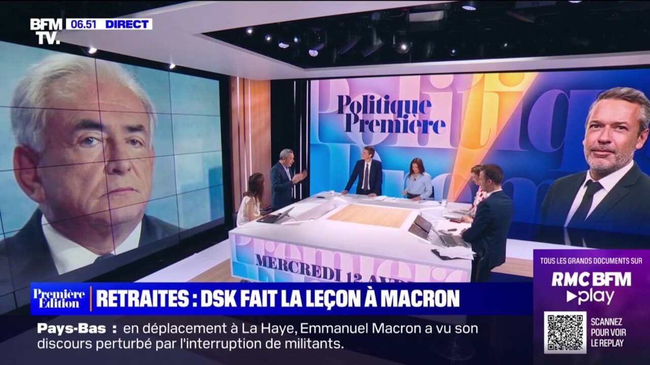 Quand Dominique Strauss-Kahn fait la leçon à Emmanuel Macron sur la ...