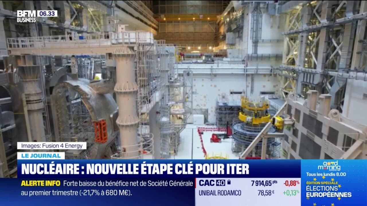 Nucléaire: nouvelle étape clé pour Iter