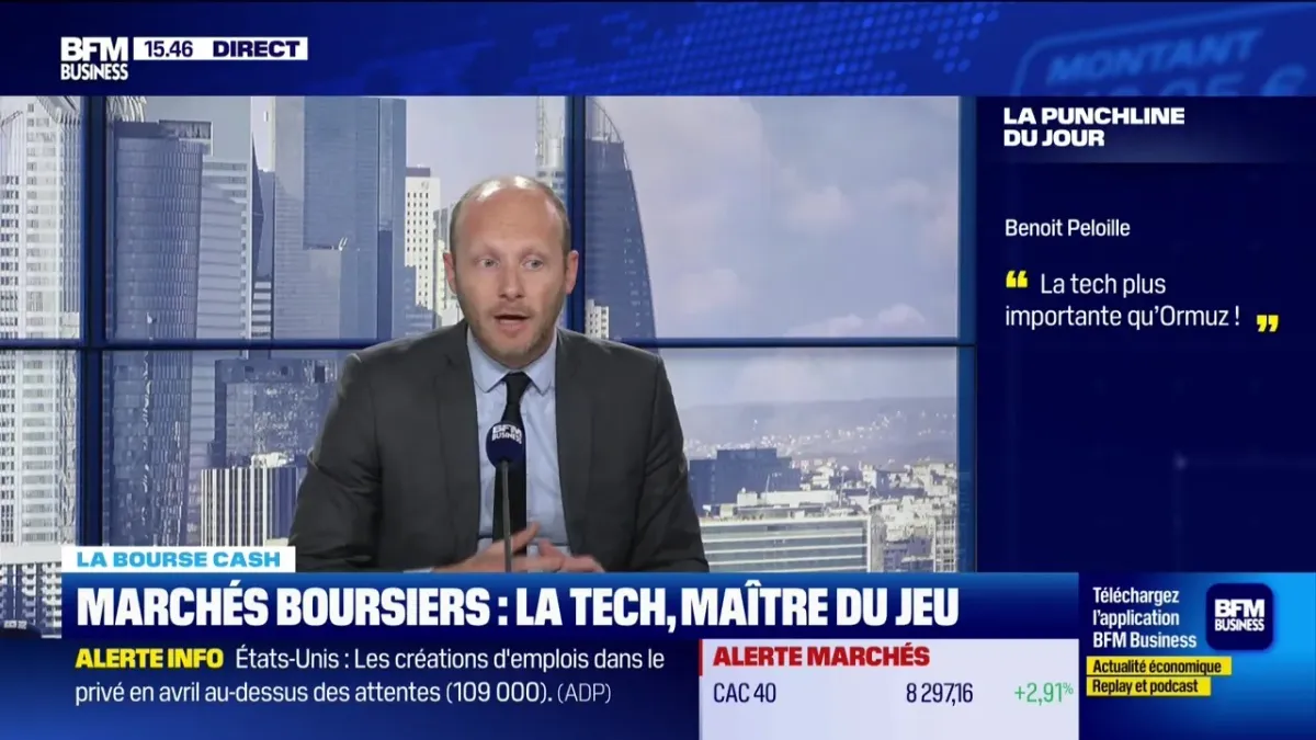 La bourse cash : "La tech plus importante qu’Ormuz" - 06/05