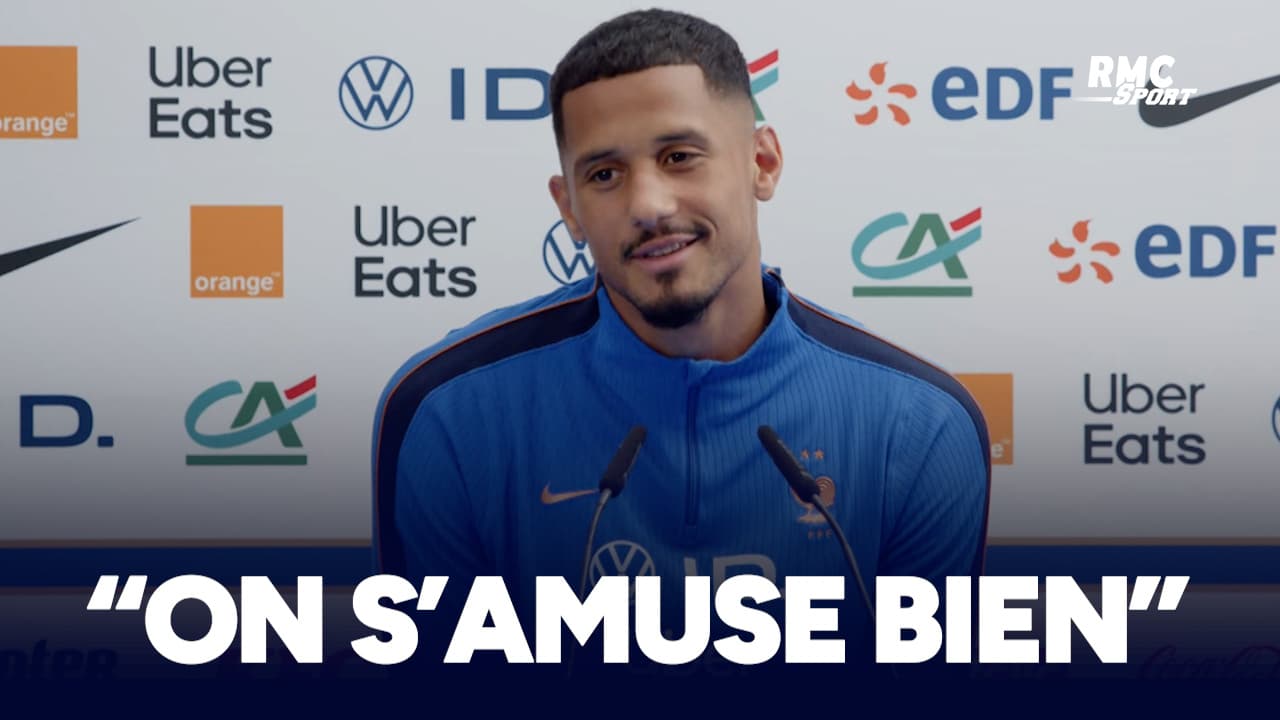 Équipe de France : "On s'amuse bien, on rigole bien" confie Saliba
