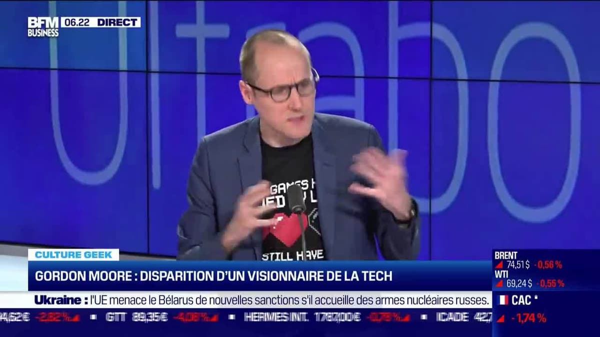 Culture Geek : Gordon Moore, disparition d'un visionnaire de la tech, par Anthony Morel - 27/03