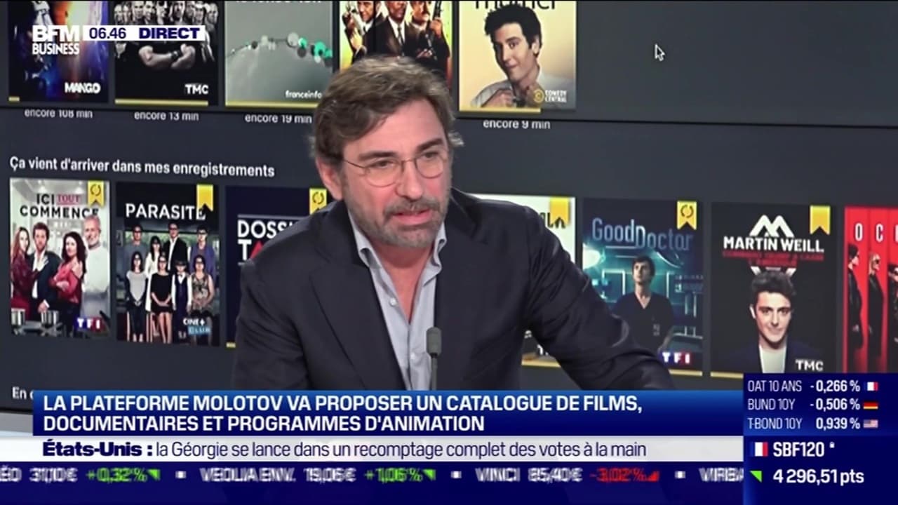 Jean-David Blanc (Molotov): Molotov se lance dans la vidéo à la demande ...