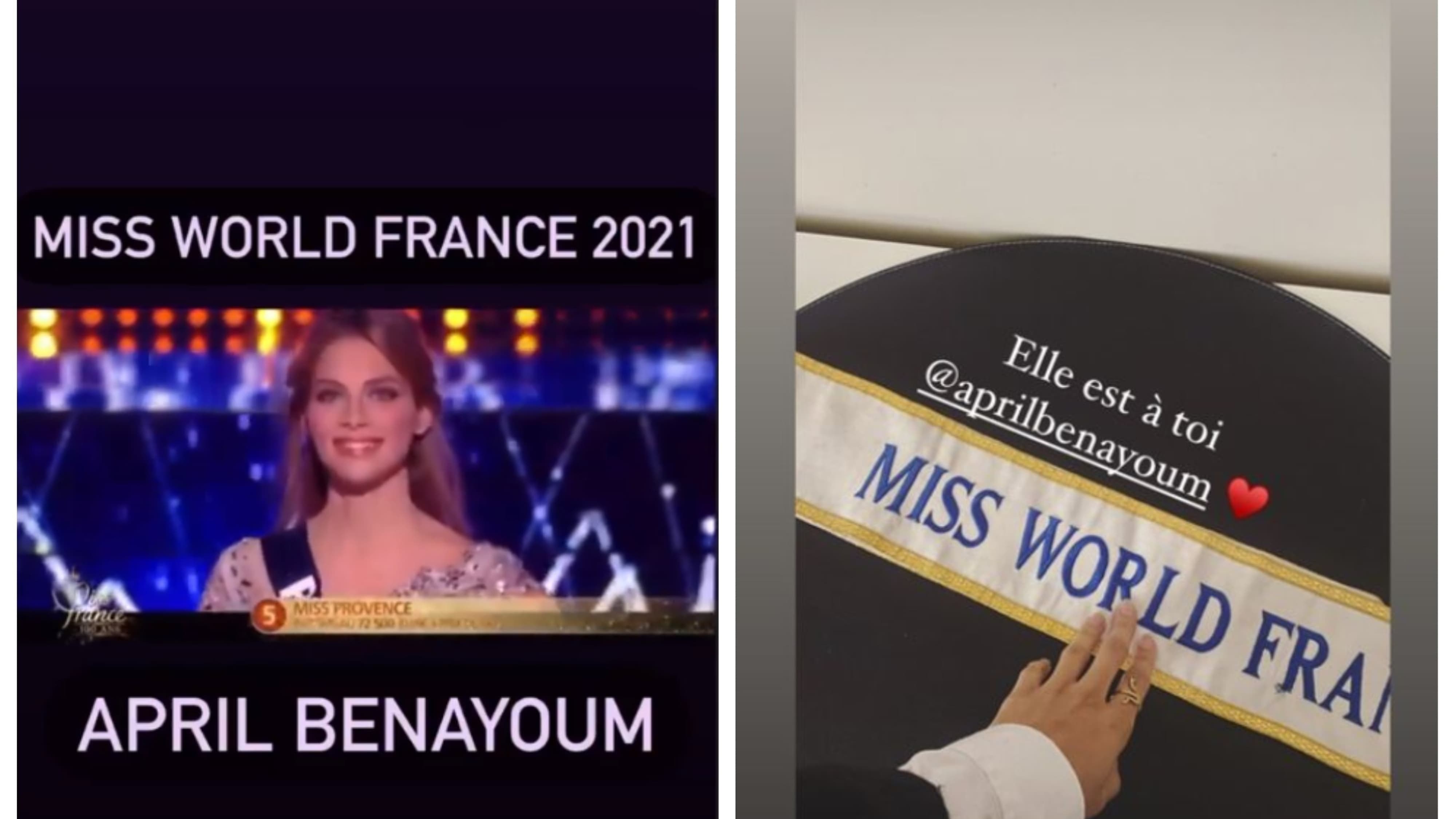 April Benayoum représentera la France lors du prochain concours Miss Monde
