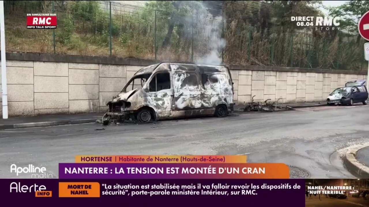 Nanterre : la tension est montée d'un cran