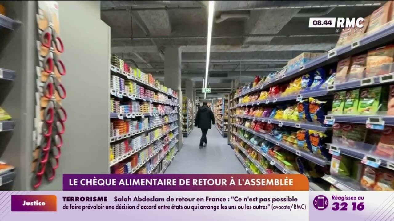 Le chèque alimentaire de retour à l'assemblée