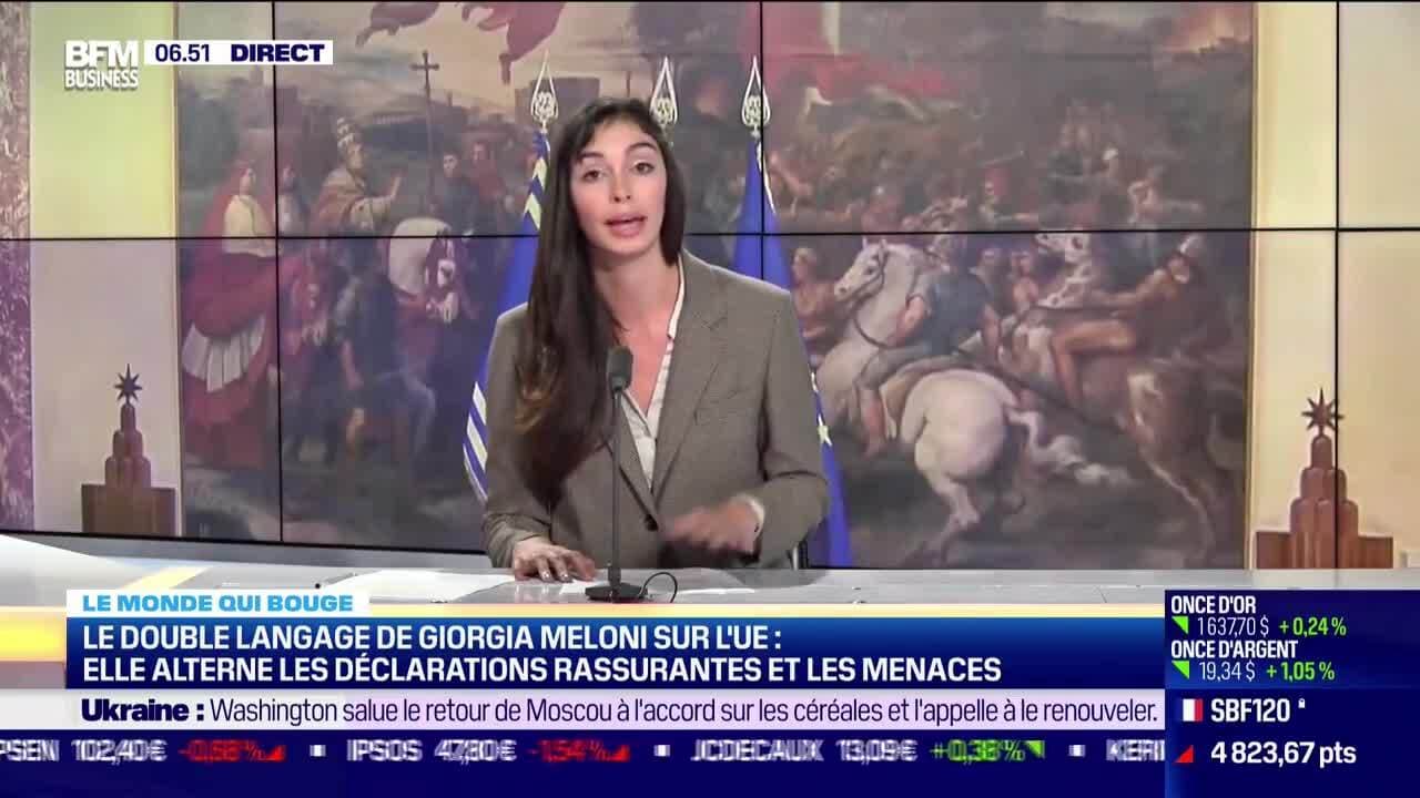 Laura Cambaud : Giorgia Meloni fait ses grands débuts internationaux à ...