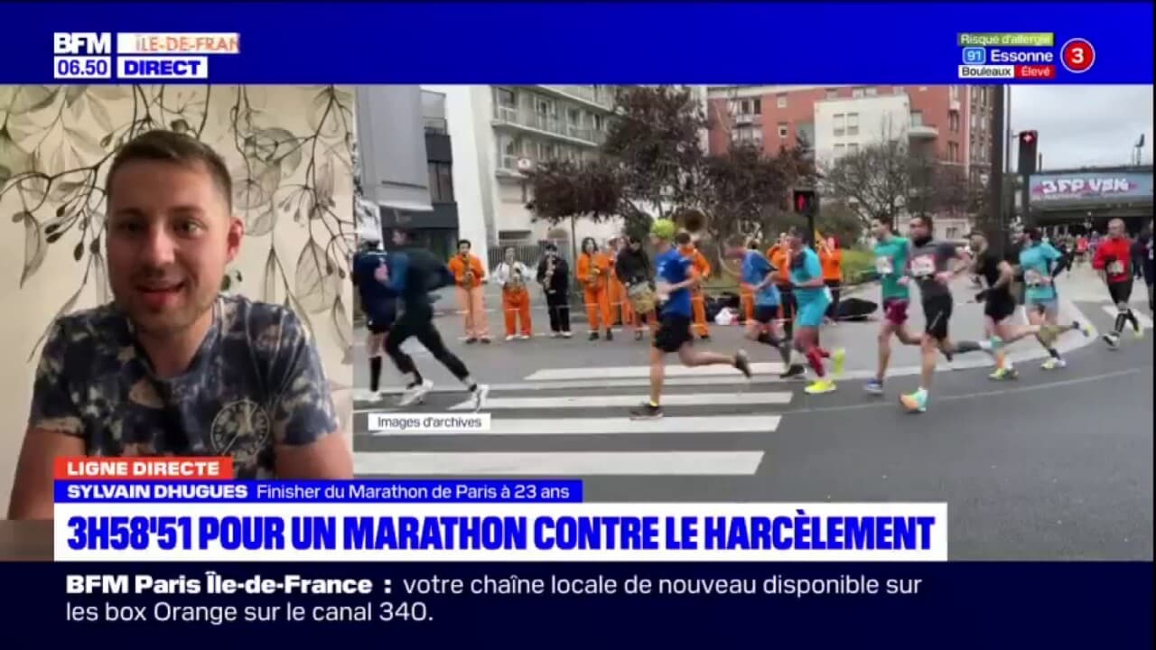 Ligne directe: pour lutter contre le harcèlement, Sylvain a couru le ...