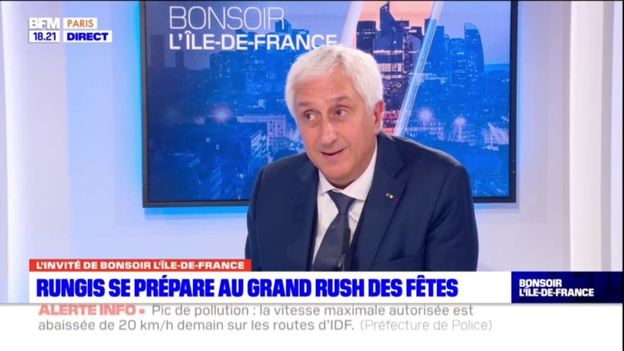 Val-de-Marne: le marché de Rungis en plein rush des fêtes