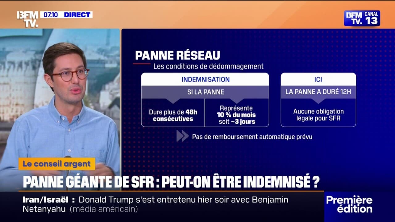 Panne géante de SFR: les clients peuvent-ils espérer un dédommagement?